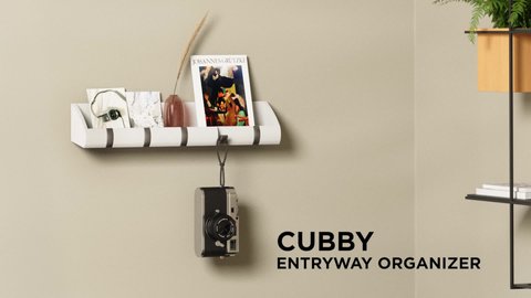 カビーオーガナイザー 壁掛け5フック Umbra | 【公式】LOWYA(ロウヤ) 家具･インテリアのオンライン通販