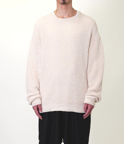 Linen SOLOTEX Knit Crew Neck | Graphpaper(グラフペーパー) / トップス ニット・セーター (メンズ ...